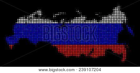 Halftone Pixel Russia Vector & Photo (Free Trial) | Bigstock