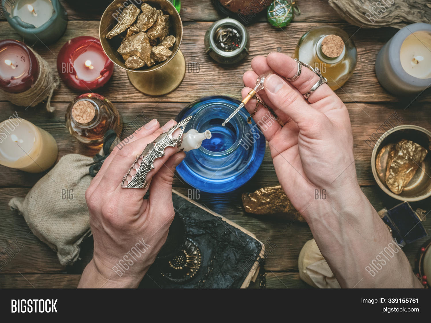 Alchemist Producing Image & Photo (Free Trial) | Bigstock