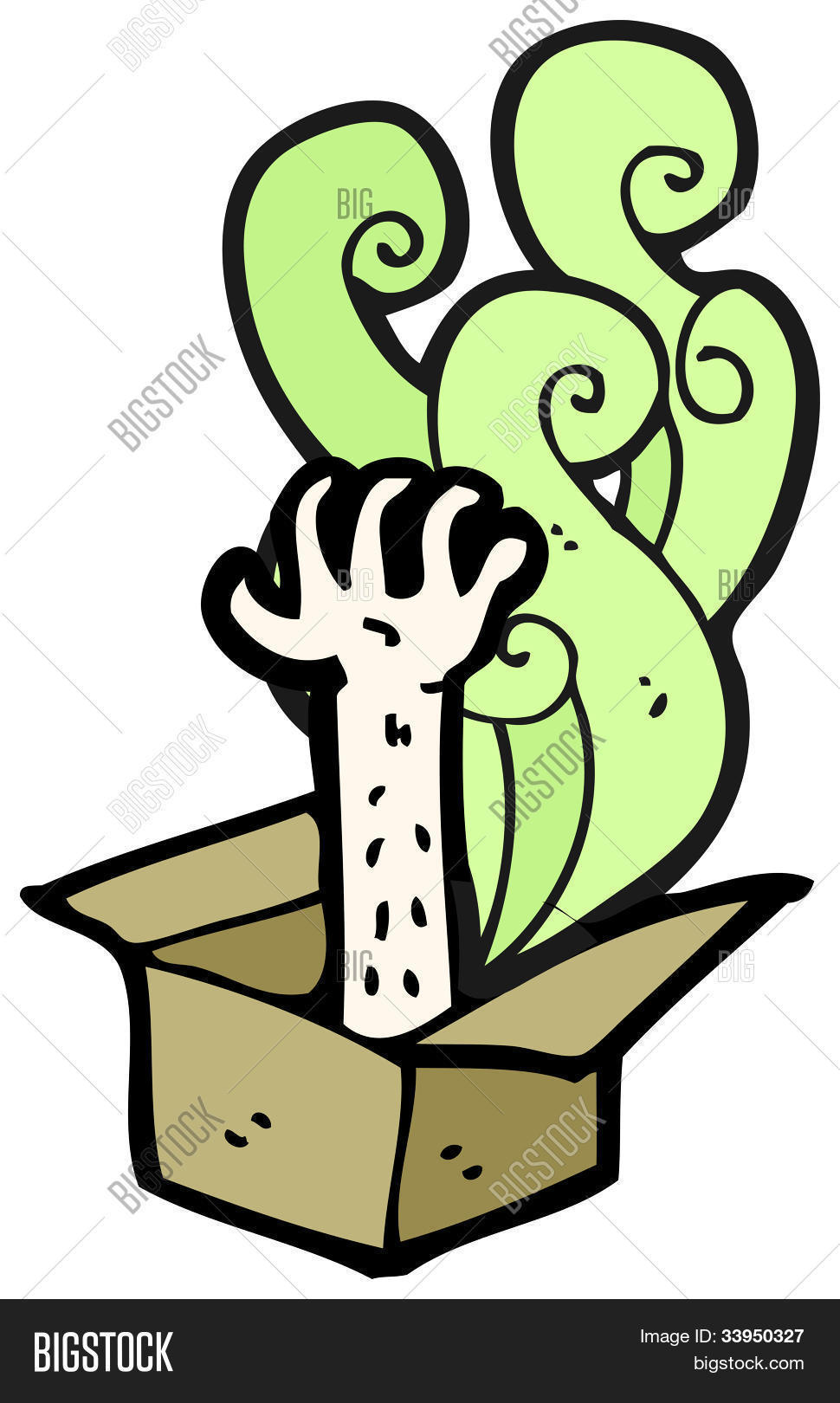 Cartoon Magic Hand Box Image & Photo (Free Trial) | Bigstock