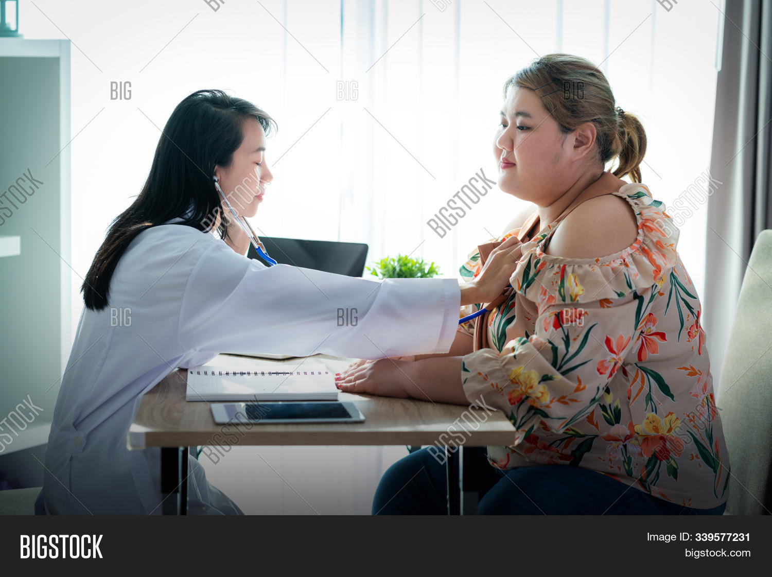 Asian Doctor Checking Image & Photo (Free Trial) | Bigstock