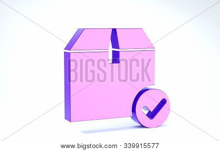 Purple Package Box Image & Photo (Free Trial) | Bigstock