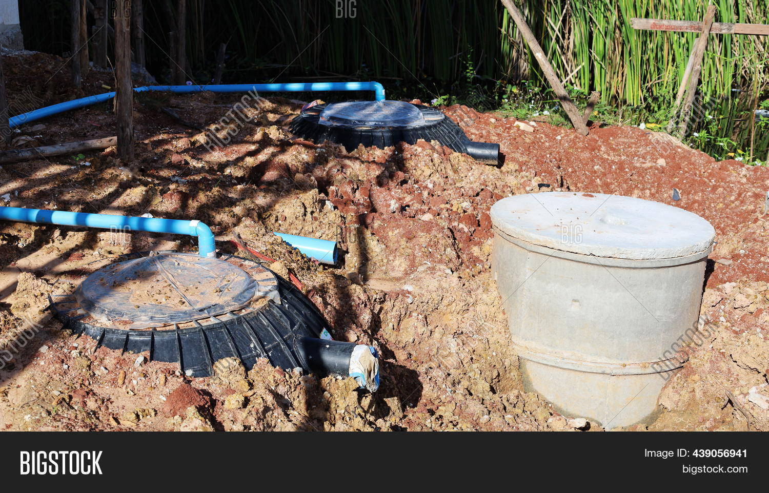 Black Pe Septic Tank. Image & Photo (Free Trial) | Bigstock