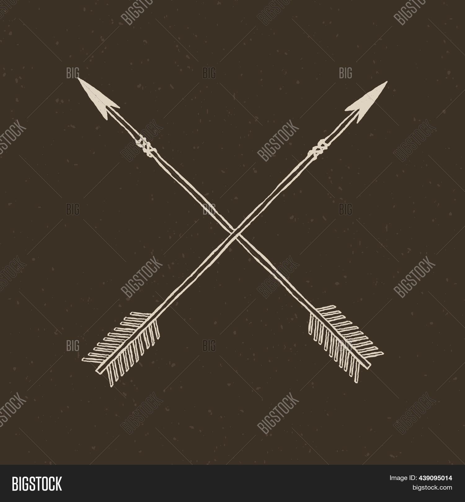 Crossed Arrow Logo Image & Photo (Free Trial) | Bigstock