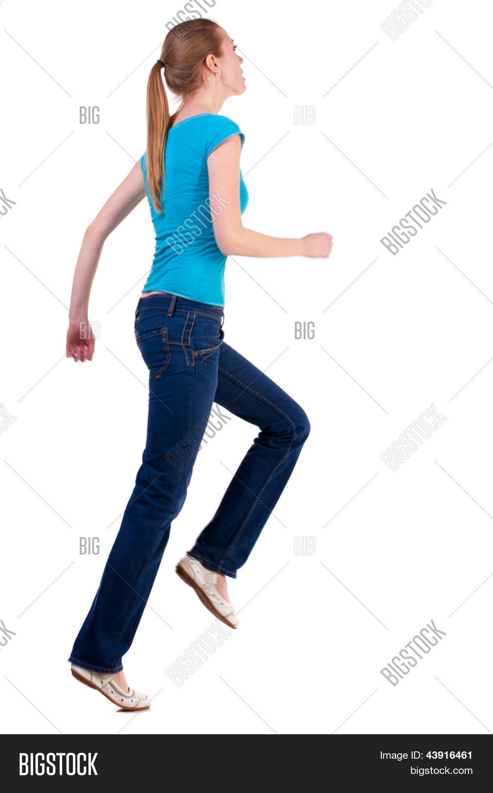 Back View Running Image & Photo (Free Trial) | Bigstock