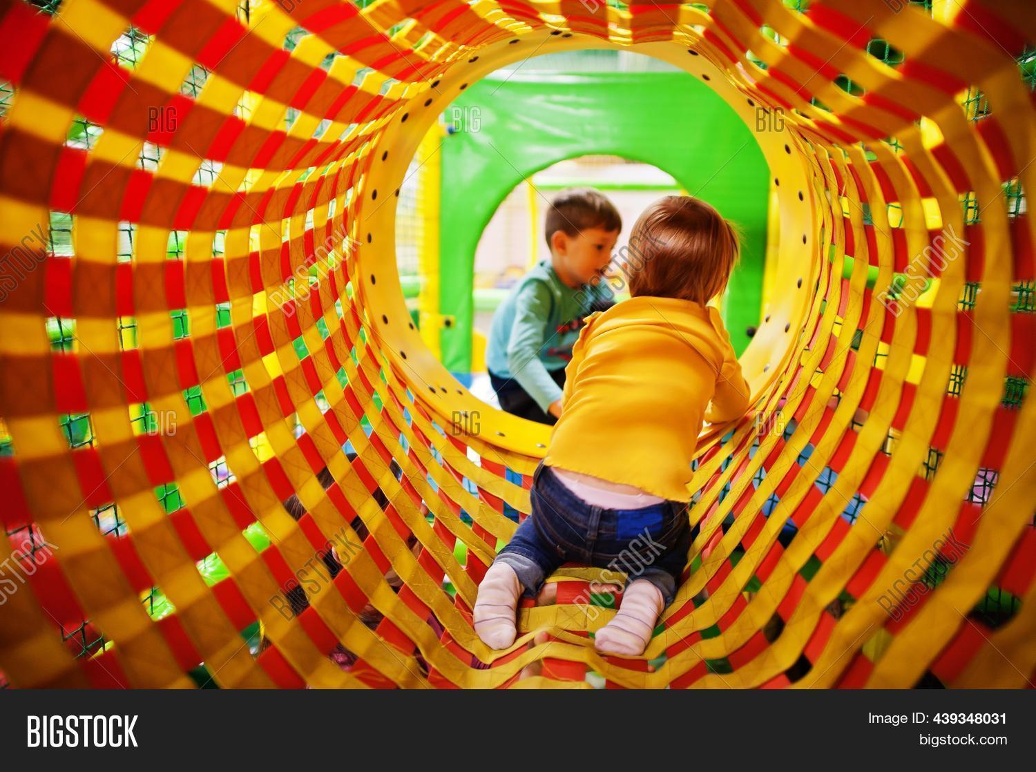 Kids Playing Indoor Image & Photo (Free Trial) | Bigstock