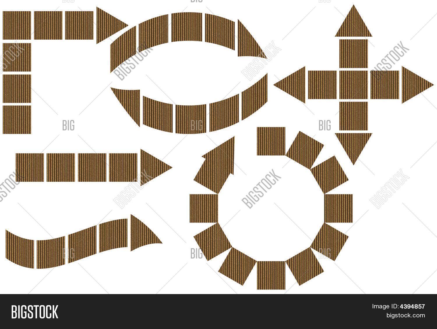 Cardboard Arrows Image & Photo (Free Trial) | Bigstock