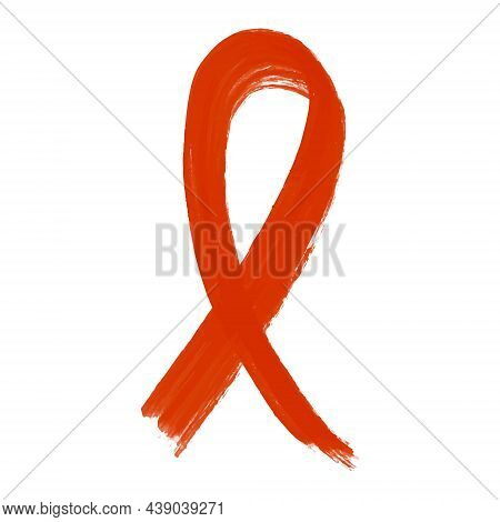Red Ribbon - Emblem Vector & Photo (Free Trial) | Bigstock