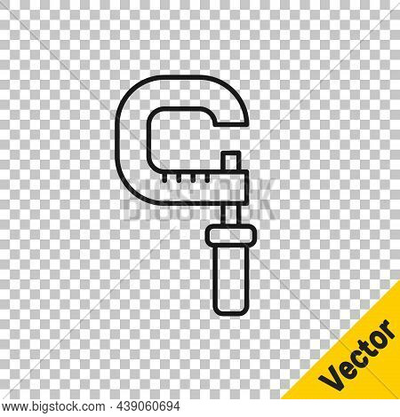 Black Line Micrometer Vector & Photo (Free Trial) | Bigstock