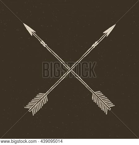 Crossed Arrow Logo Image & Photo (Free Trial) | Bigstock