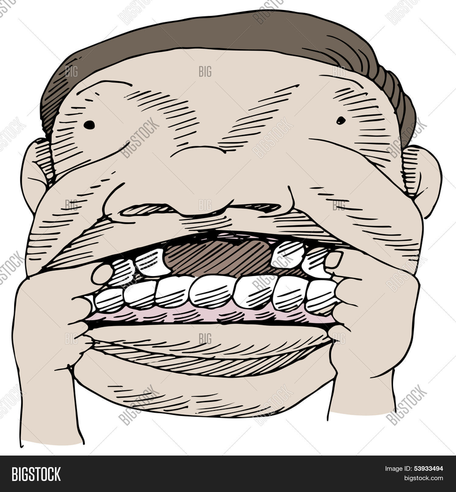 Image Man Showing Gap Image & Photo (Free Trial) | Bigstock