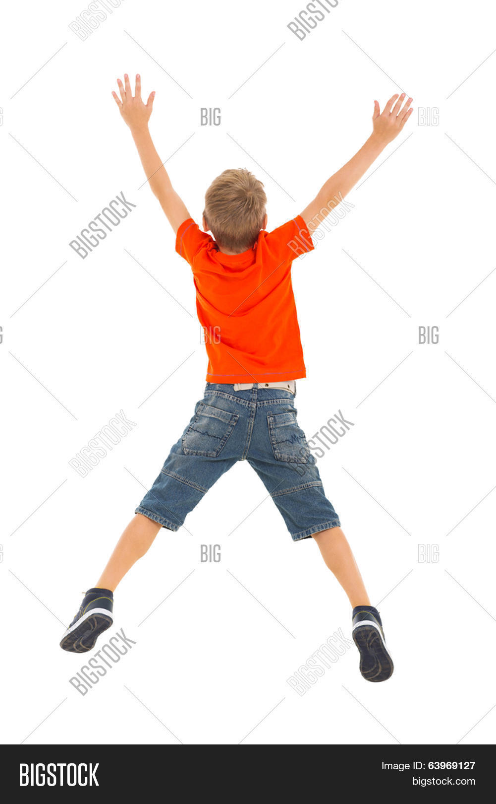 Back View Little Boy Image & Photo (Free Trial) | Bigstock