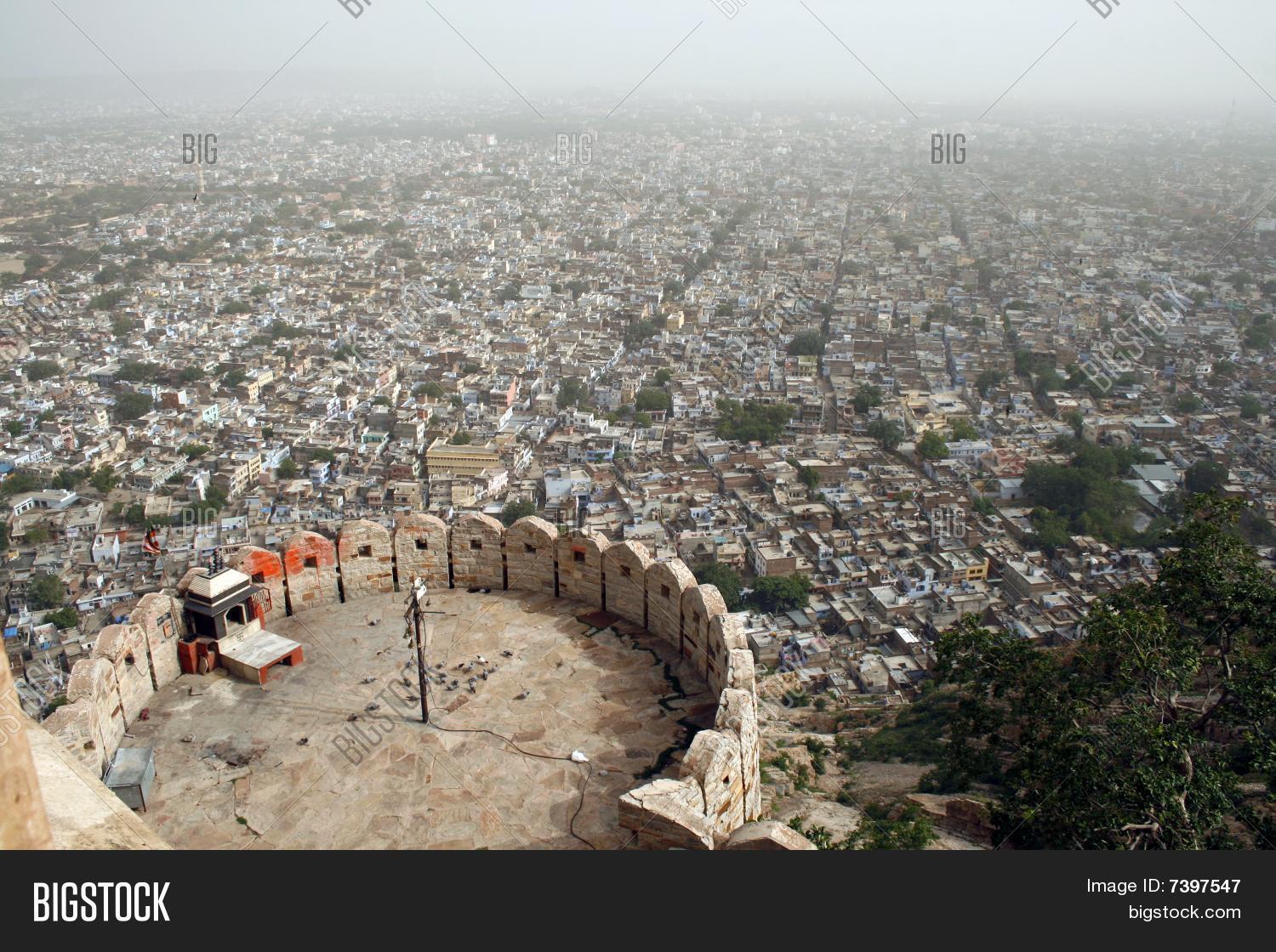 Jaipur City Top View Image & Photo (Free Trial) | Bigstock