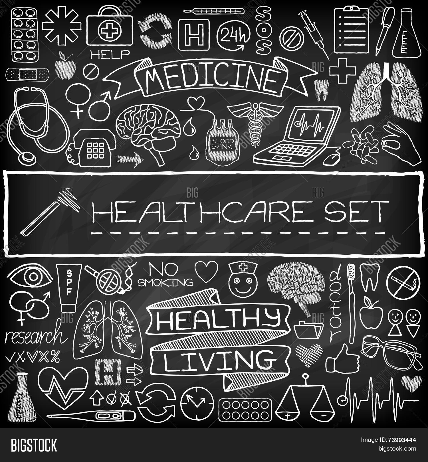 Hand Drawn Medical Vector & Photo (Free Trial) | Bigstock