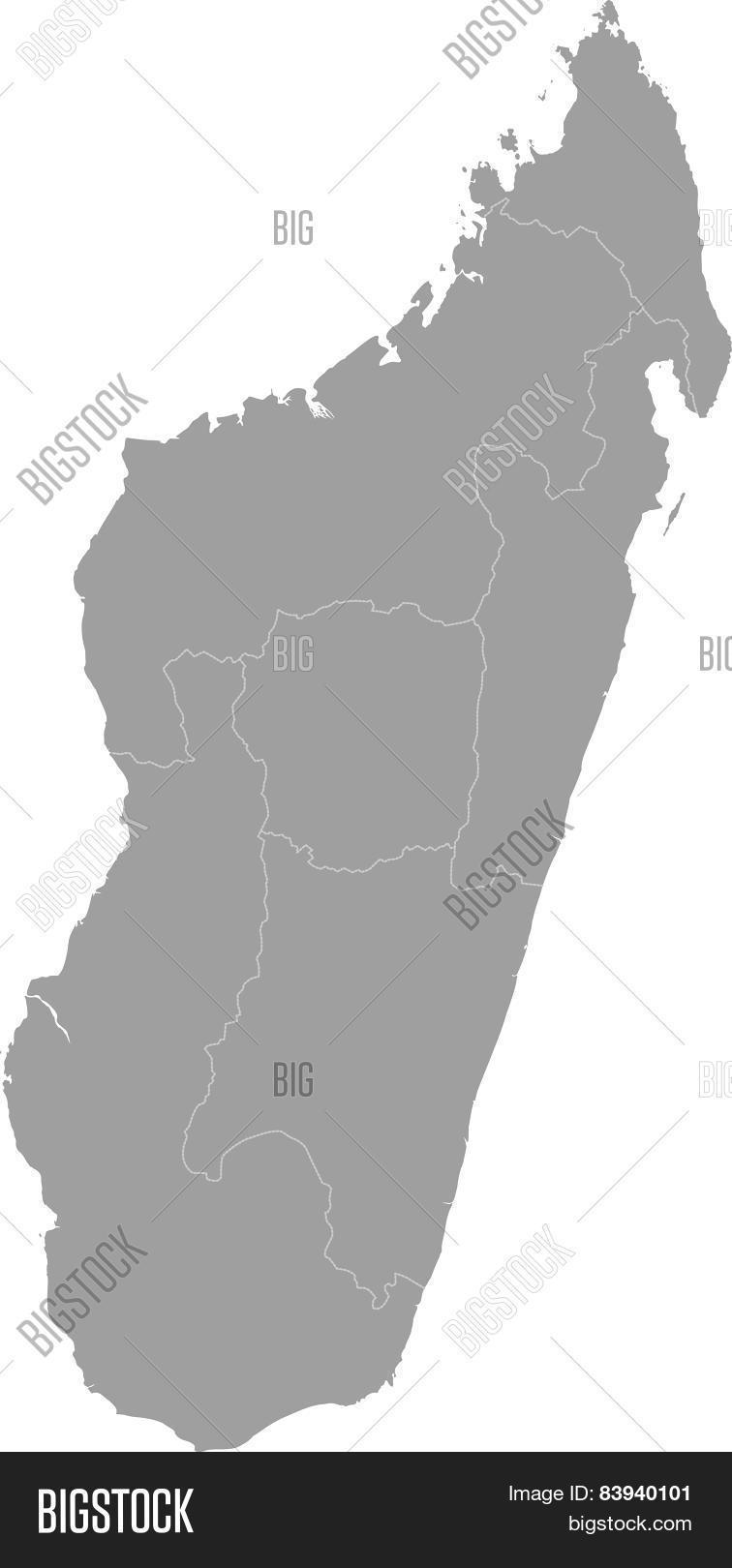 Madagascar - Map Vector & Photo (Free Trial) | Bigstock