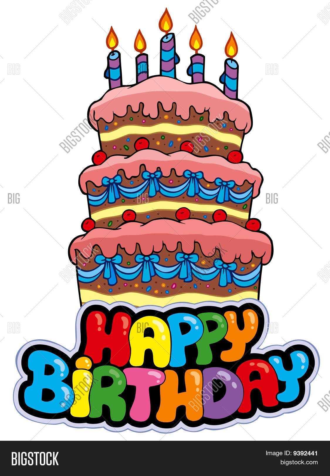 Happy Birthday Sign Vector & Photo (Free Trial) | Bigstock