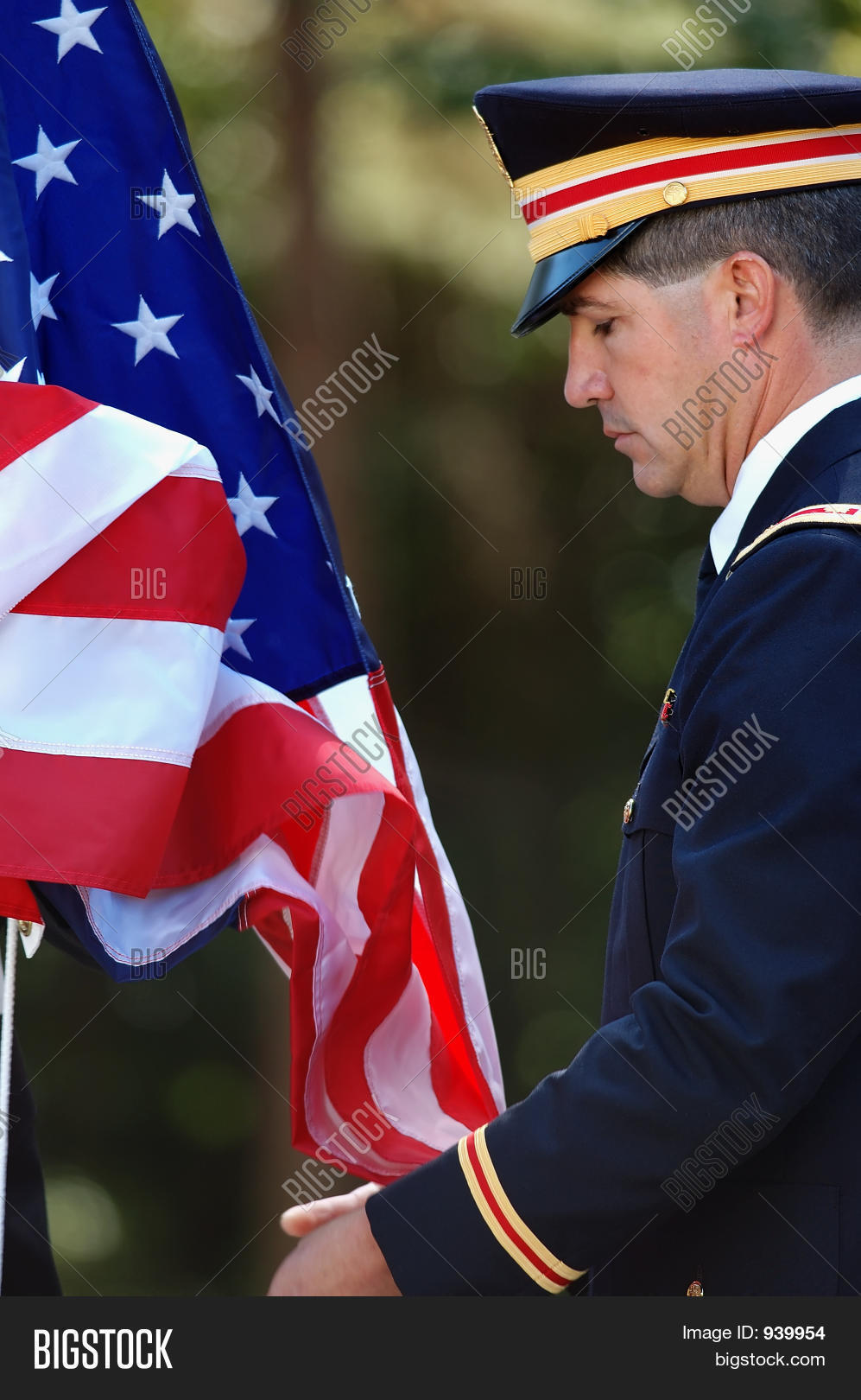 Soldier Raising Flag Image & Photo (Free Trial) | Bigstock