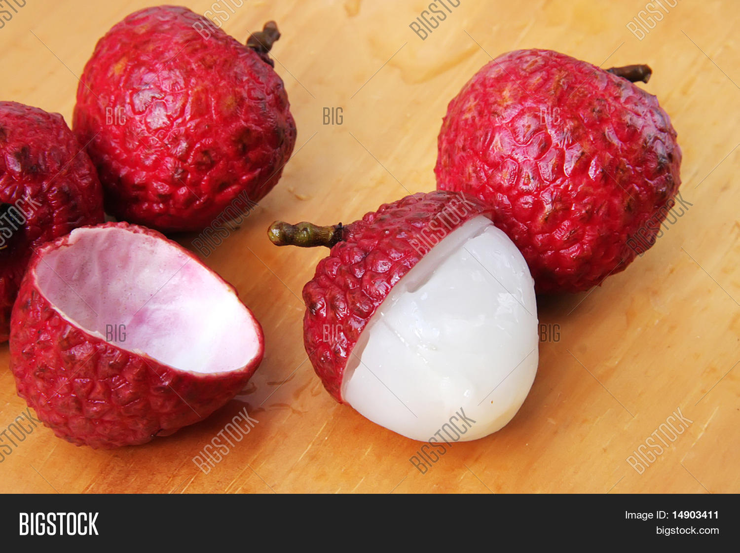 Lychee Fruits Fresh Image & Photo (Free Trial) | Bigstock