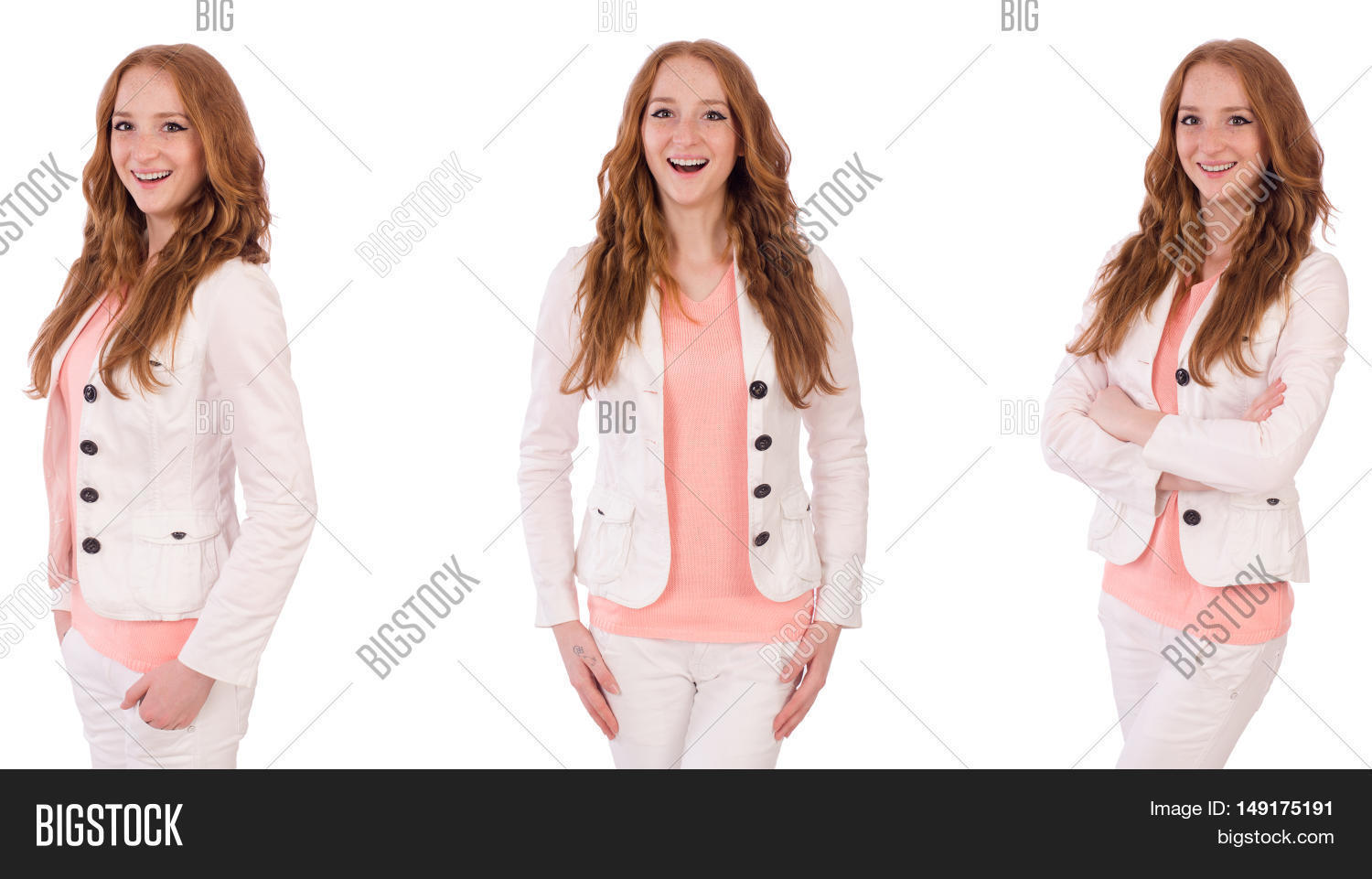 Young Woman Isolated Image & Photo (Free Trial) | Bigstock