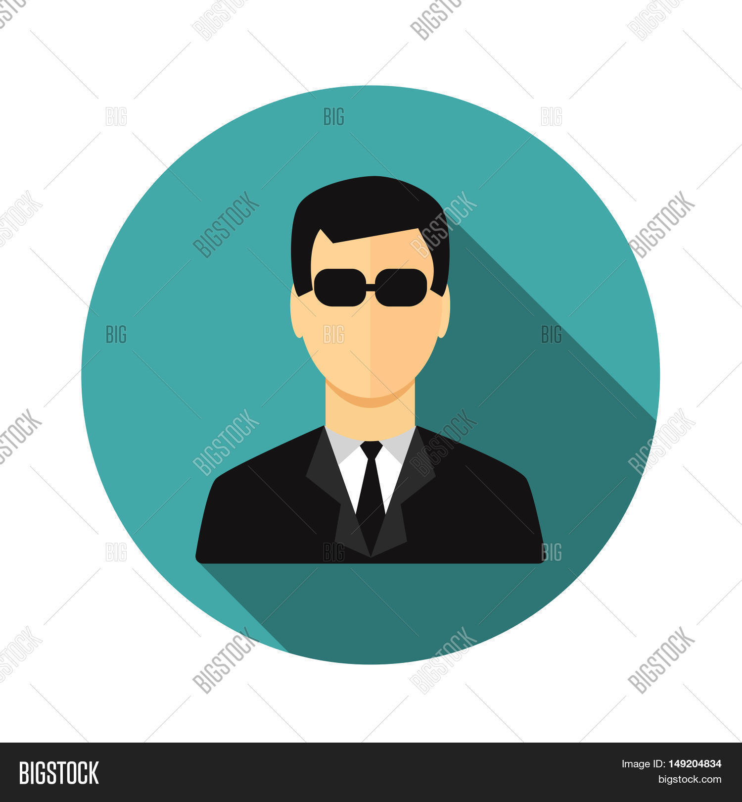Secret Service Agent Vector & Photo (Free Trial) | Bigstock
