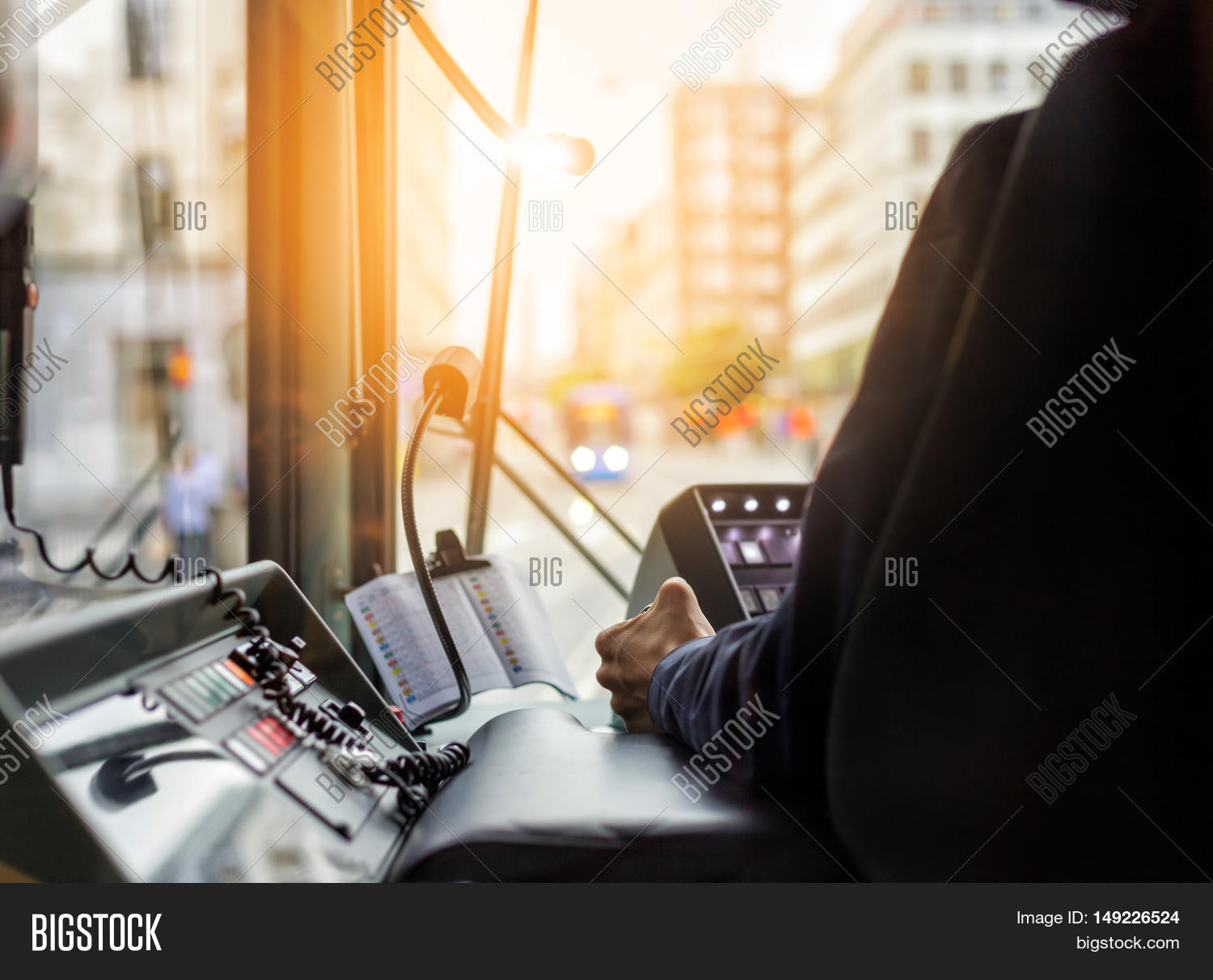 Inside Tram Driver Image & Photo (Free Trial) | Bigstock