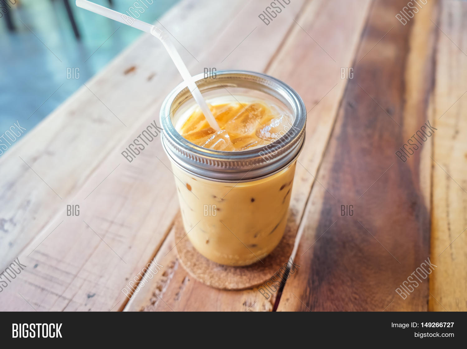 Glass Cold Coffee On Image & Photo (Free Trial) | Bigstock