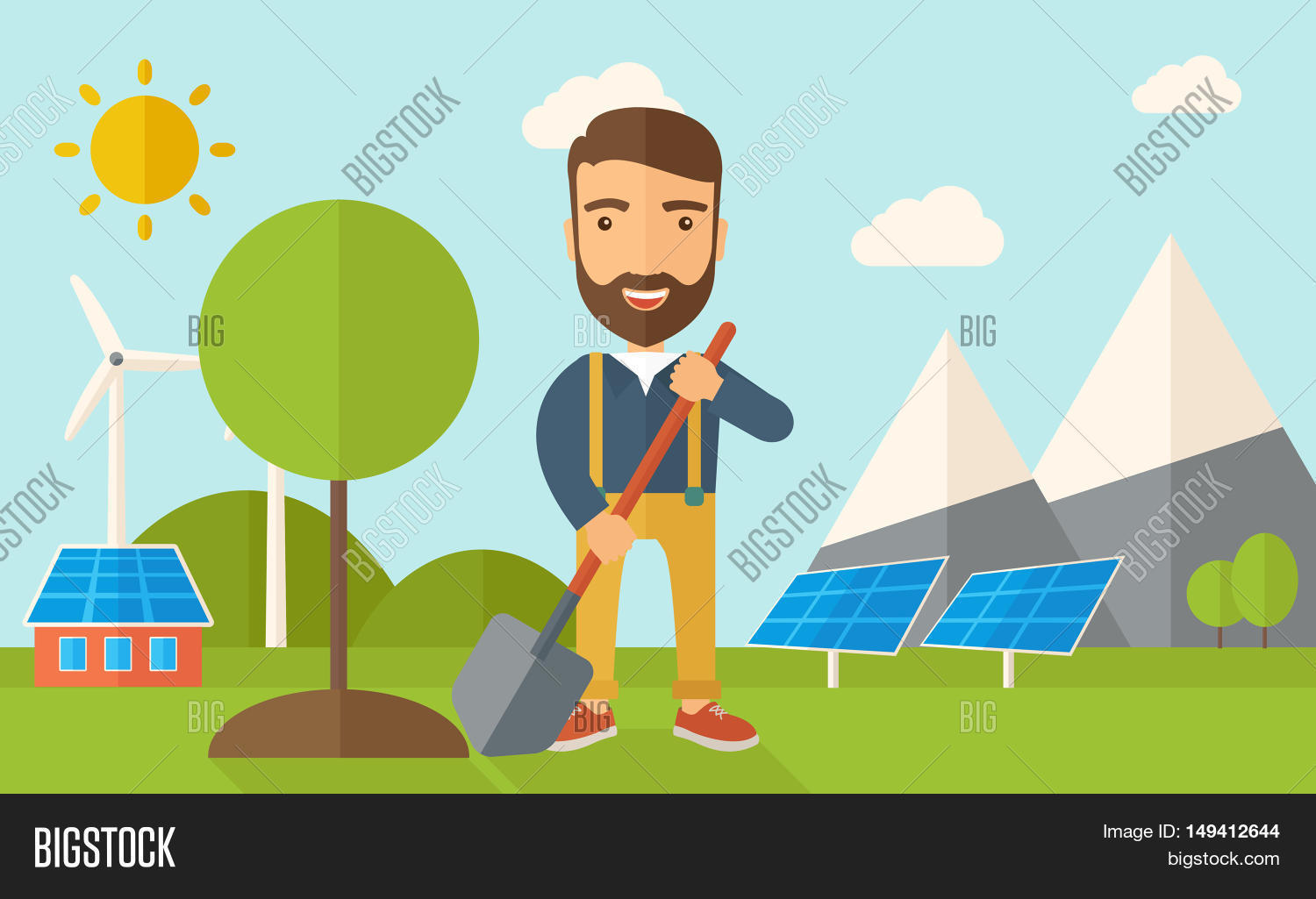 Happy Gardener Image & Photo (Free Trial) | Bigstock