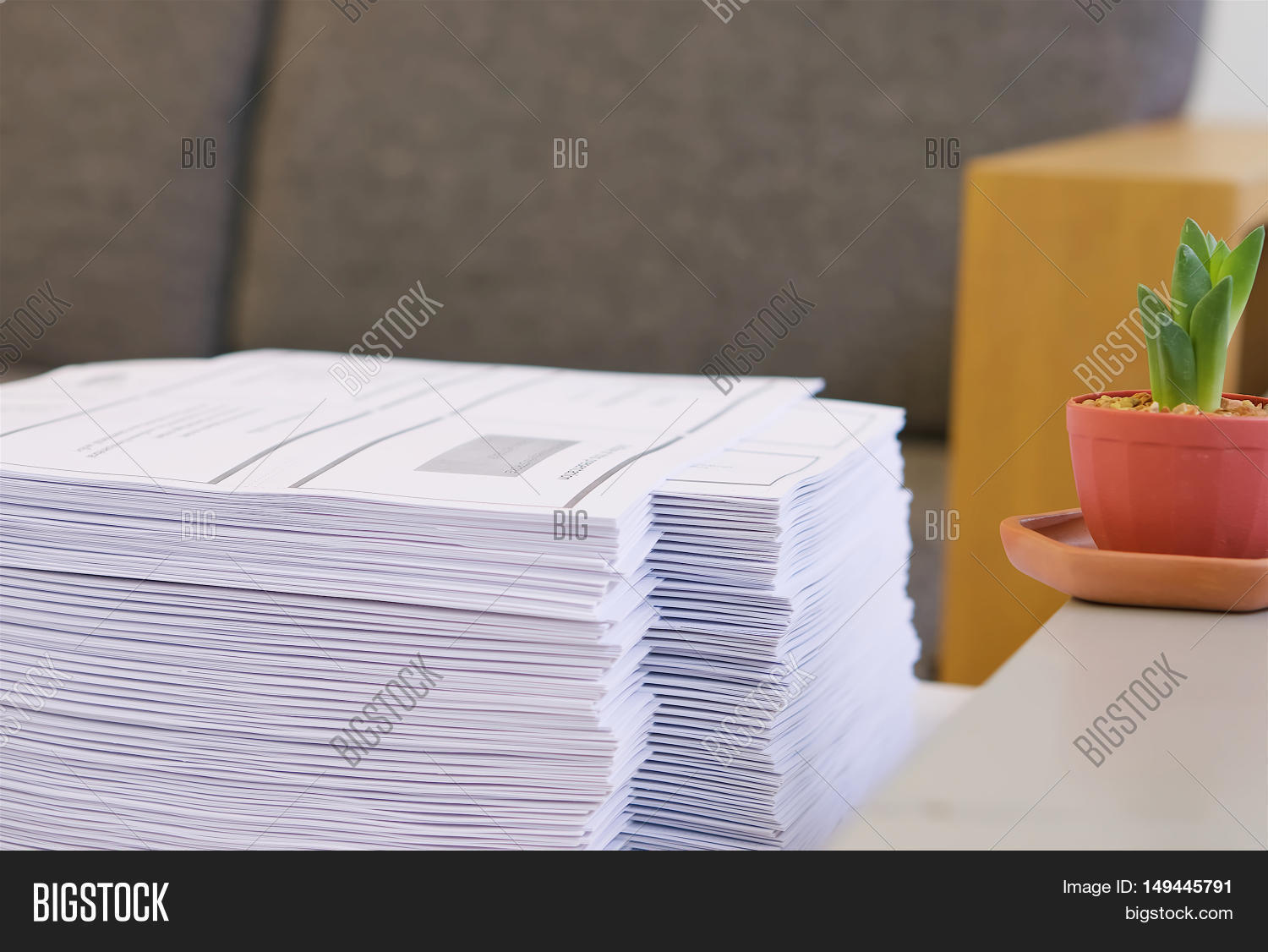 Stack Paper Office Image & Photo (Free Trial) | Bigstock