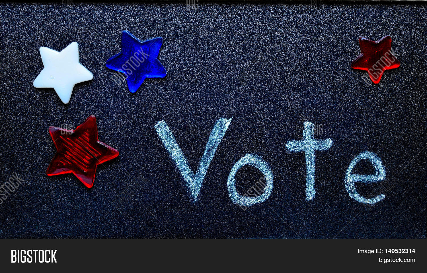 Vote Written On Image & Photo (Free Trial) | Bigstock