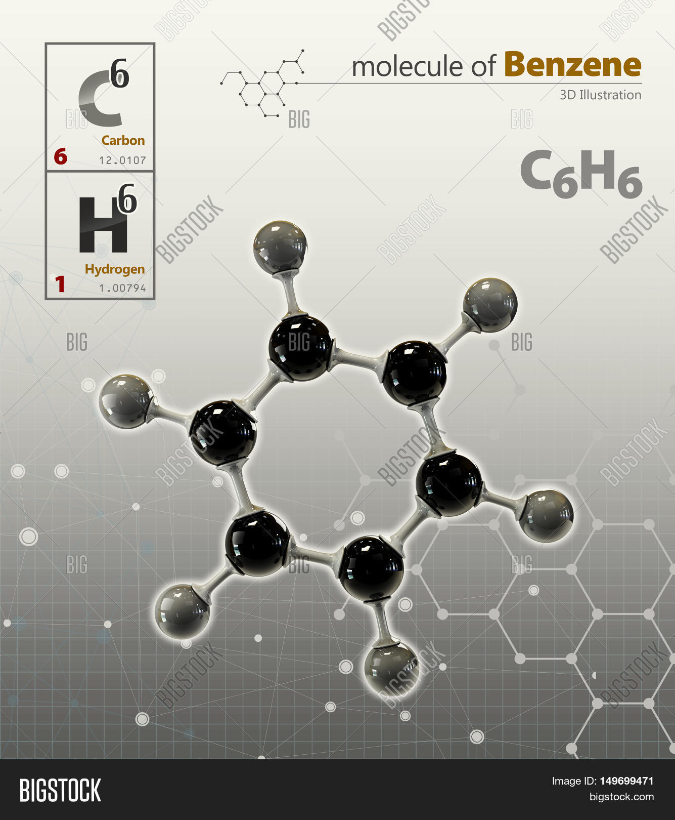 Illustration Benzene Image & Photo (Free Trial) | Bigstock