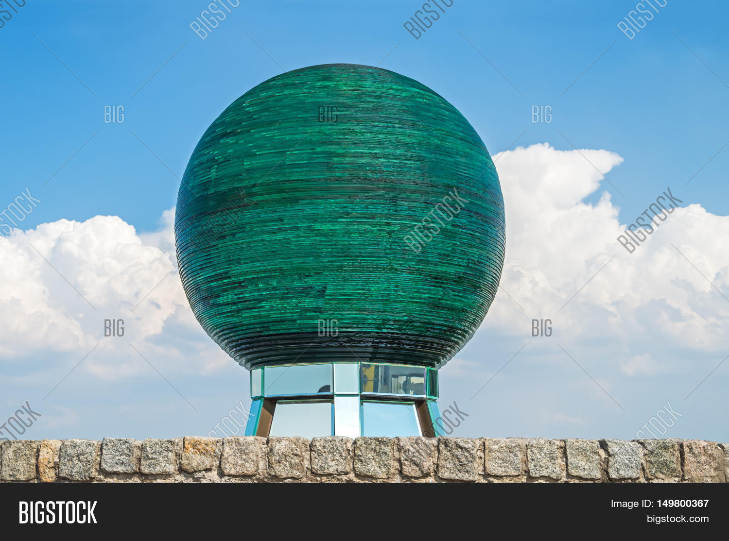 Large Glass Sphere On Image & Photo (Free Trial) | Bigstock