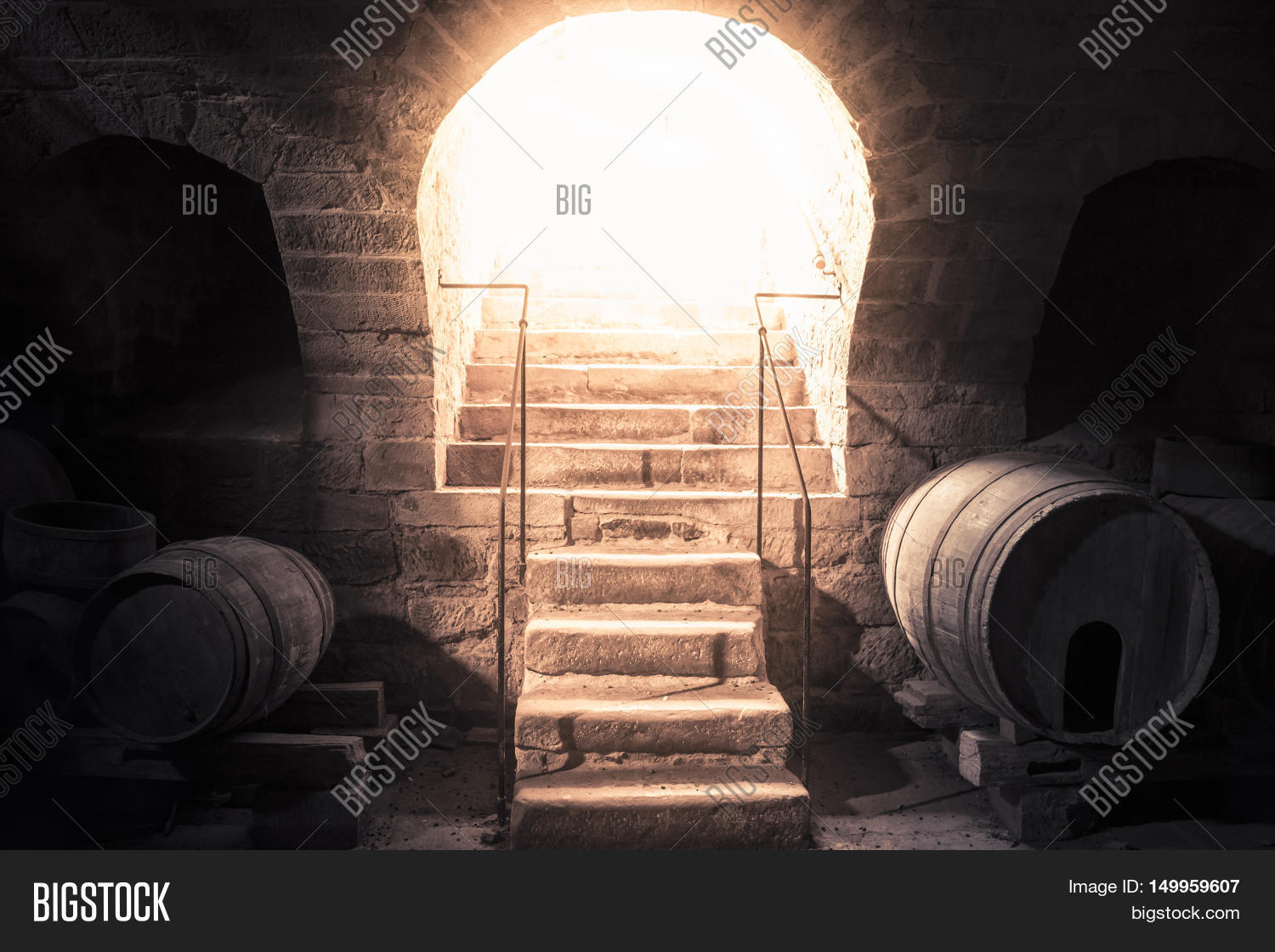 Wine Cellar Stone Image & Photo (Free Trial) | Bigstock
