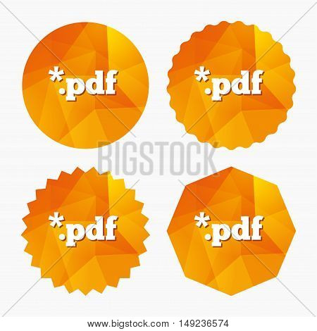 PDF File Document Vector & Photo (Free Trial) | Bigstock