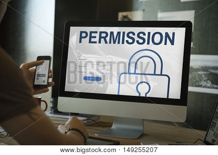 Permission Log User Image & Photo (Free Trial) | Bigstock