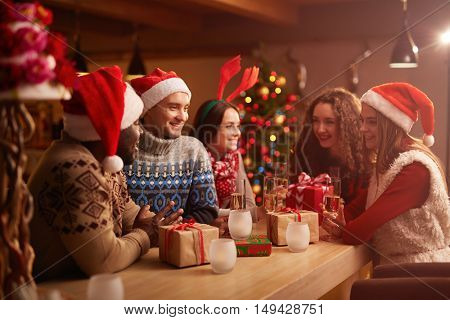 Christmas Gathering Image & Photo (Free Trial) | Bigstock