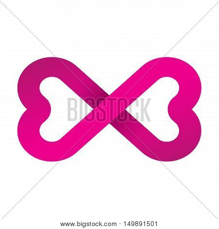 Pink Infinity Symbol Vector & Photo (Free Trial) | Bigstock