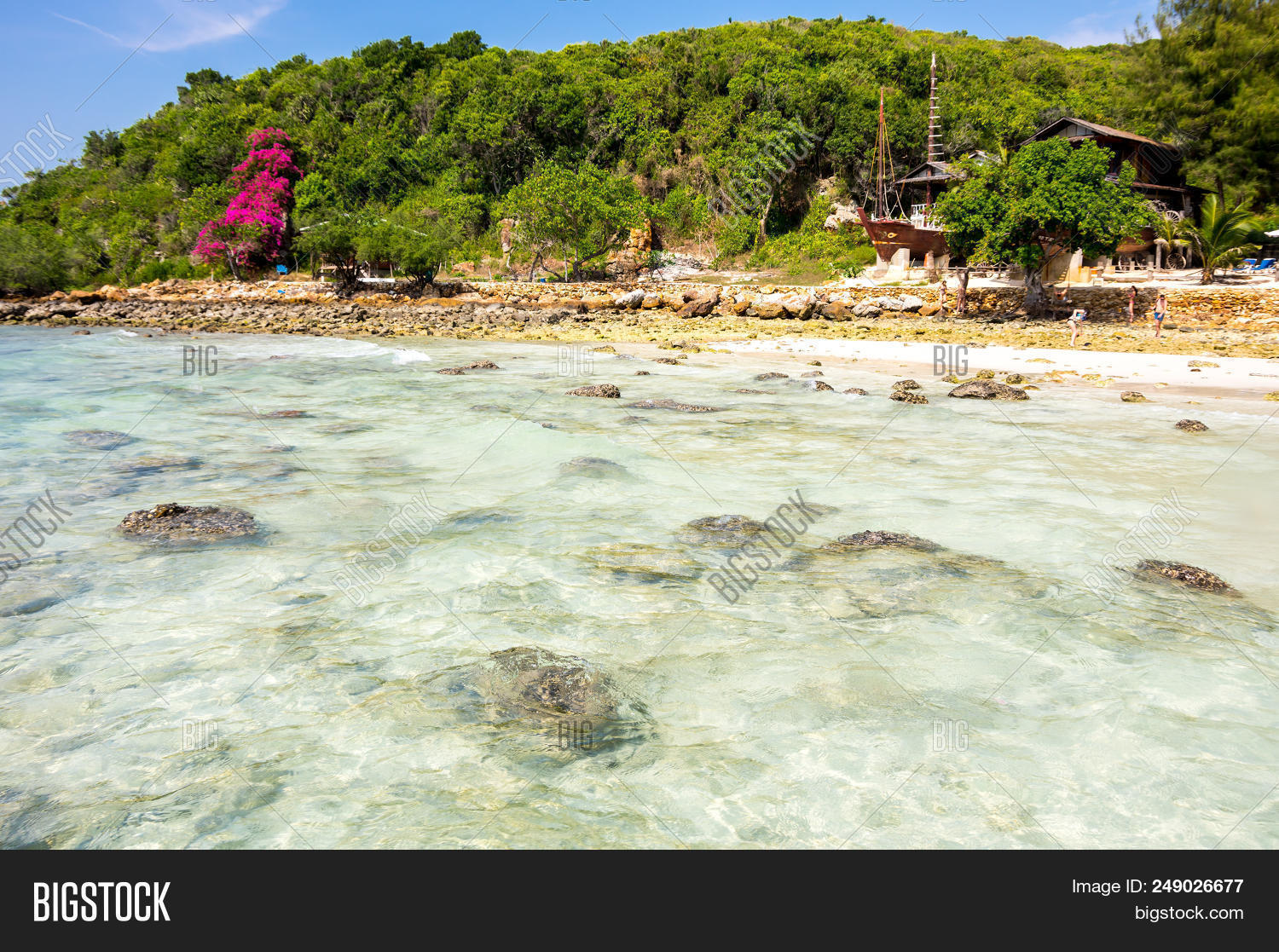 Coast Ko Lan Island Image & Photo (Free Trial) | Bigstock