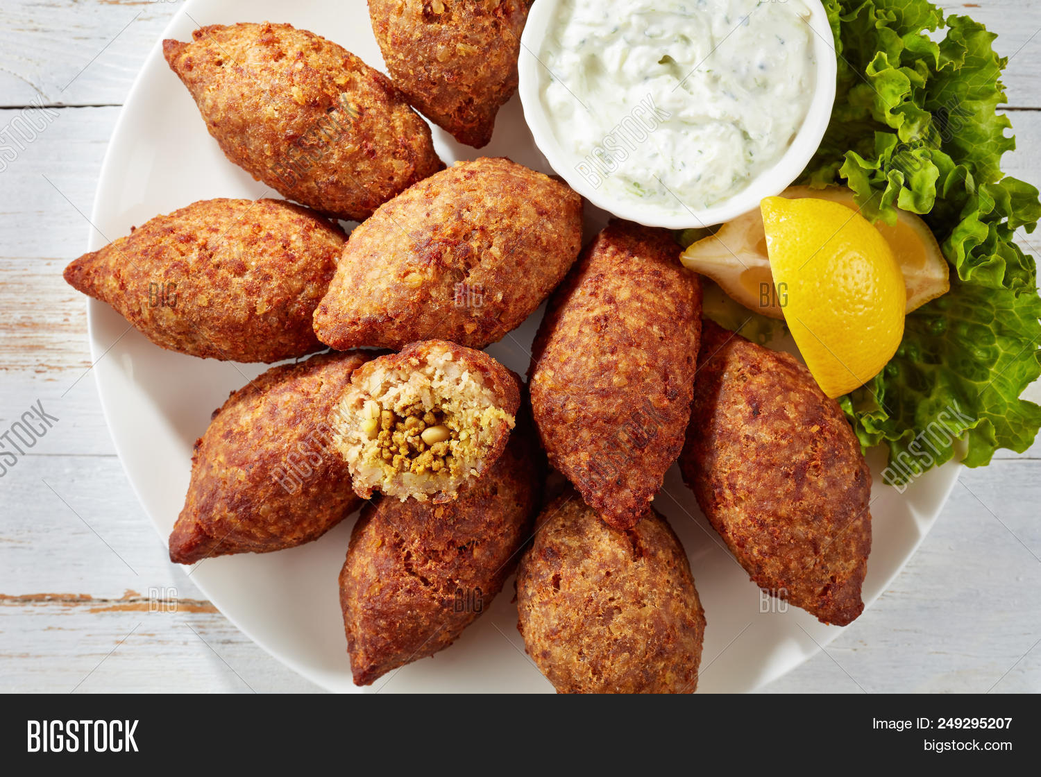 Delicious Fried Kibbeh Image & Photo (Free Trial) | Bigstock
