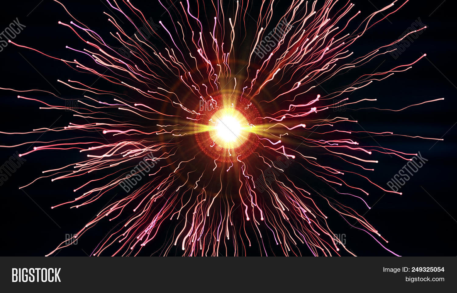 Particle Collision Image & Photo (Free Trial) | Bigstock
