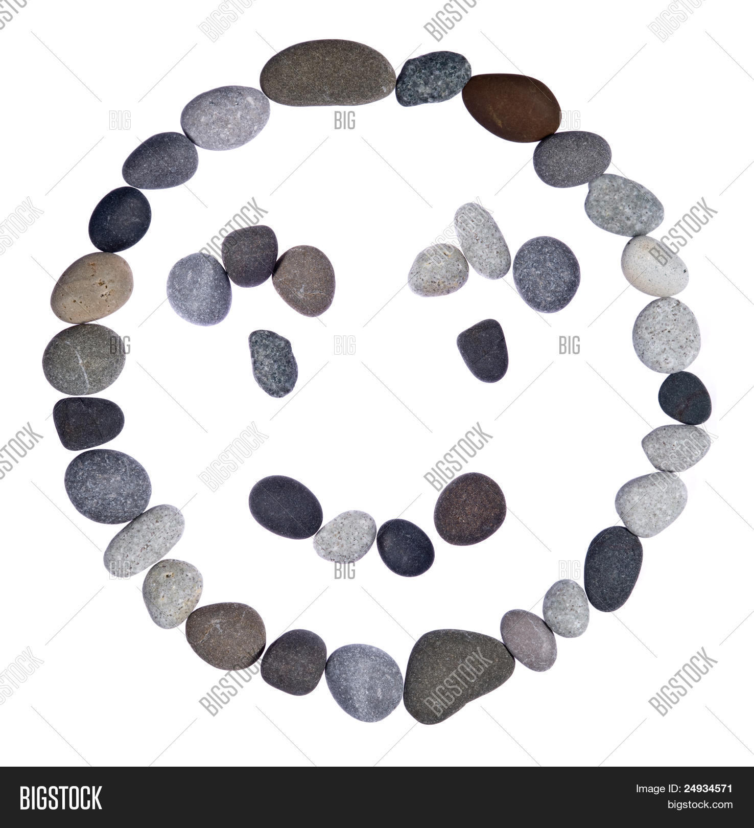 Emoticon Smiley Stone Image & Photo (Free Trial) | Bigstock
