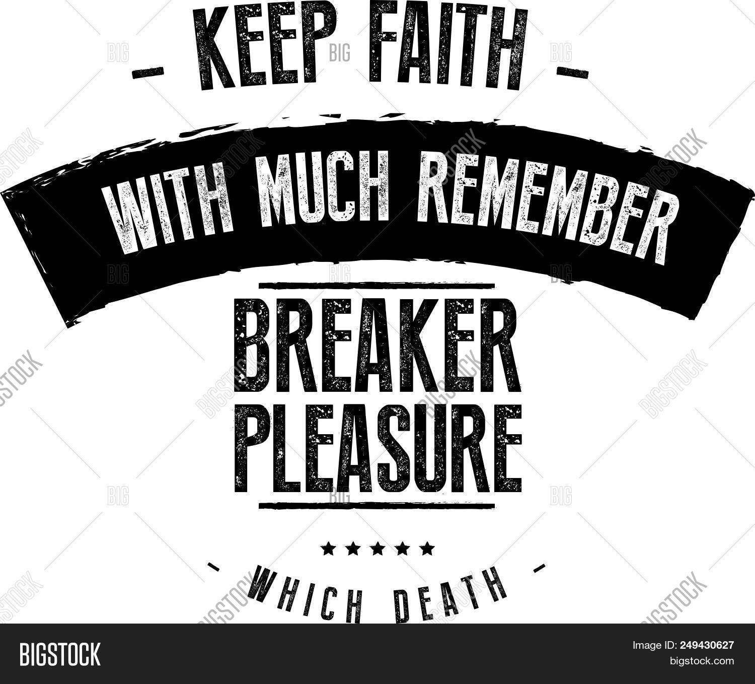 Keep Faith Much Vector & Photo (Free Trial) | Bigstock