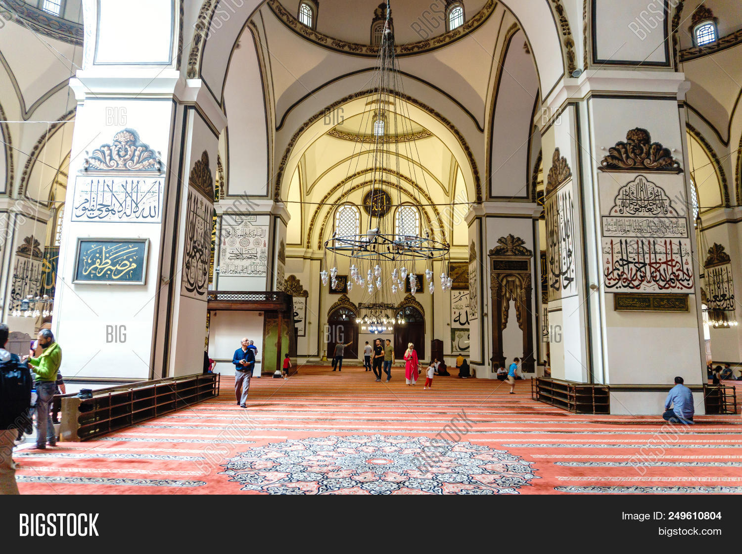 Grand Mosque Bursa Image & Photo (Free Trial) | Bigstock