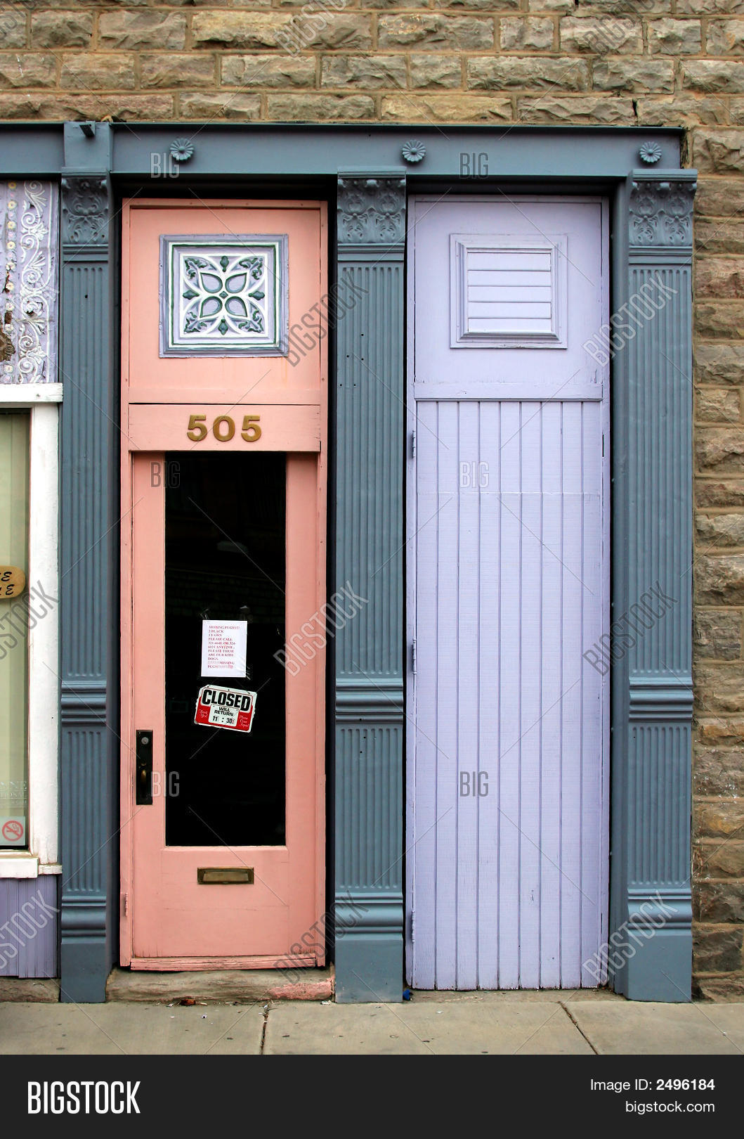 Pastel Doors Image & Photo (Free Trial) | Bigstock