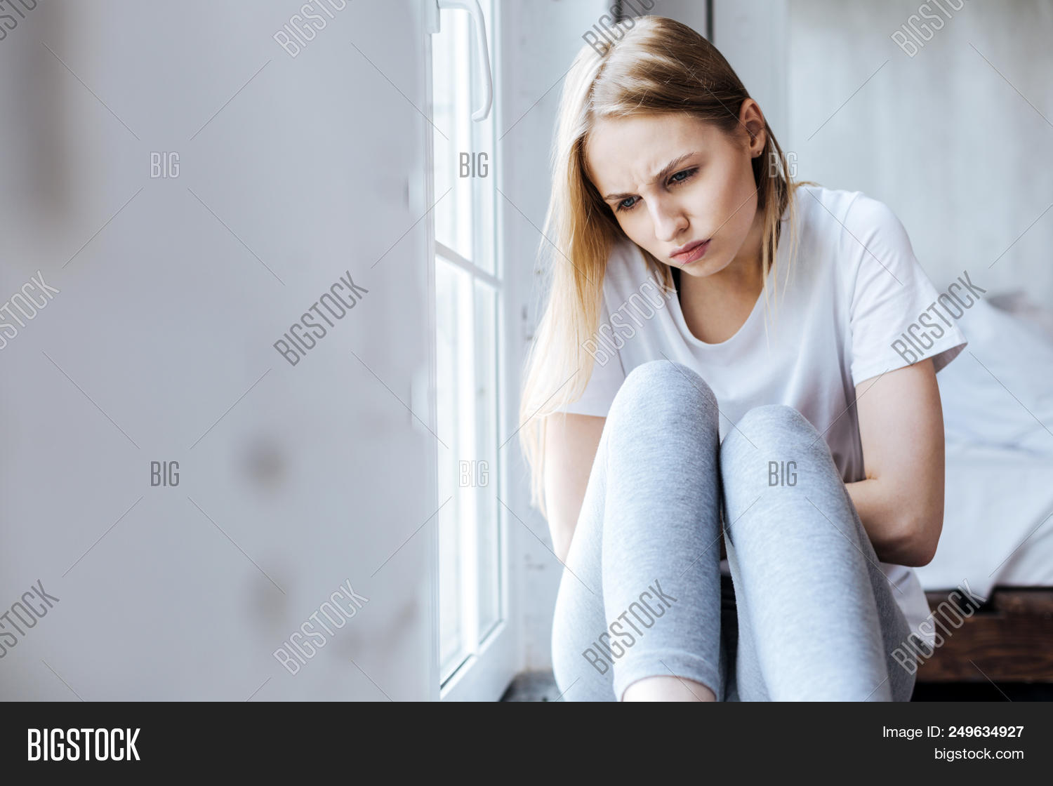 Feeling Ill. Sick Slim Image & Photo (Free Trial) | Bigstock