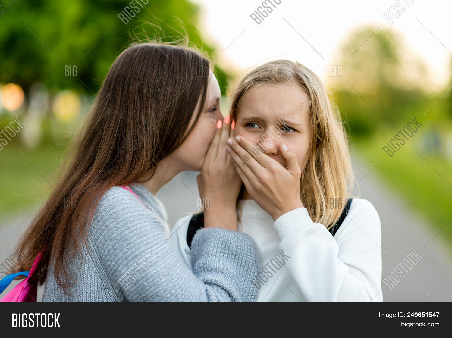 Two Girl Friends Image & Photo (Free Trial) | Bigstock