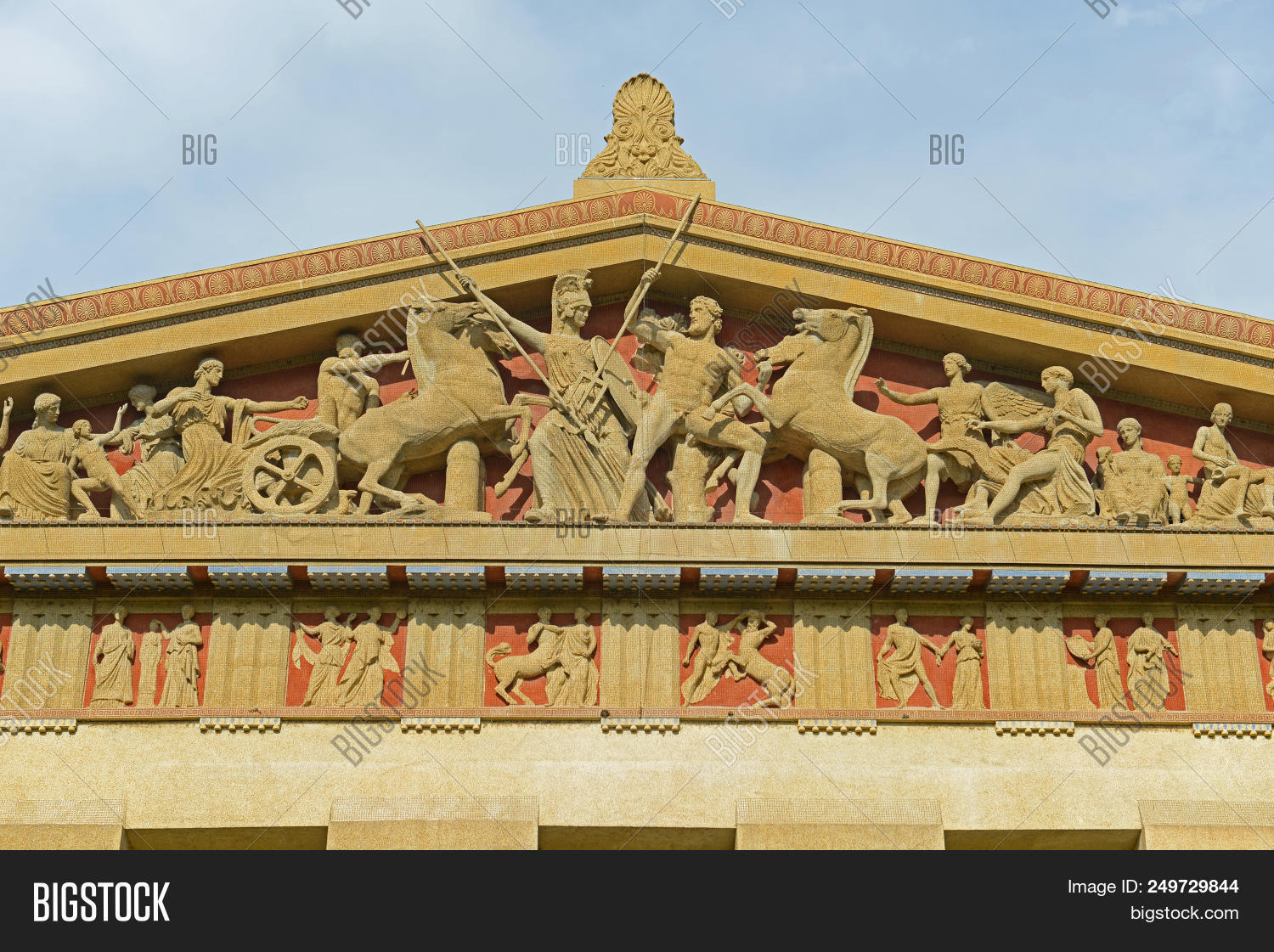 Statues Parthenon Image & Photo (Free Trial) | Bigstock