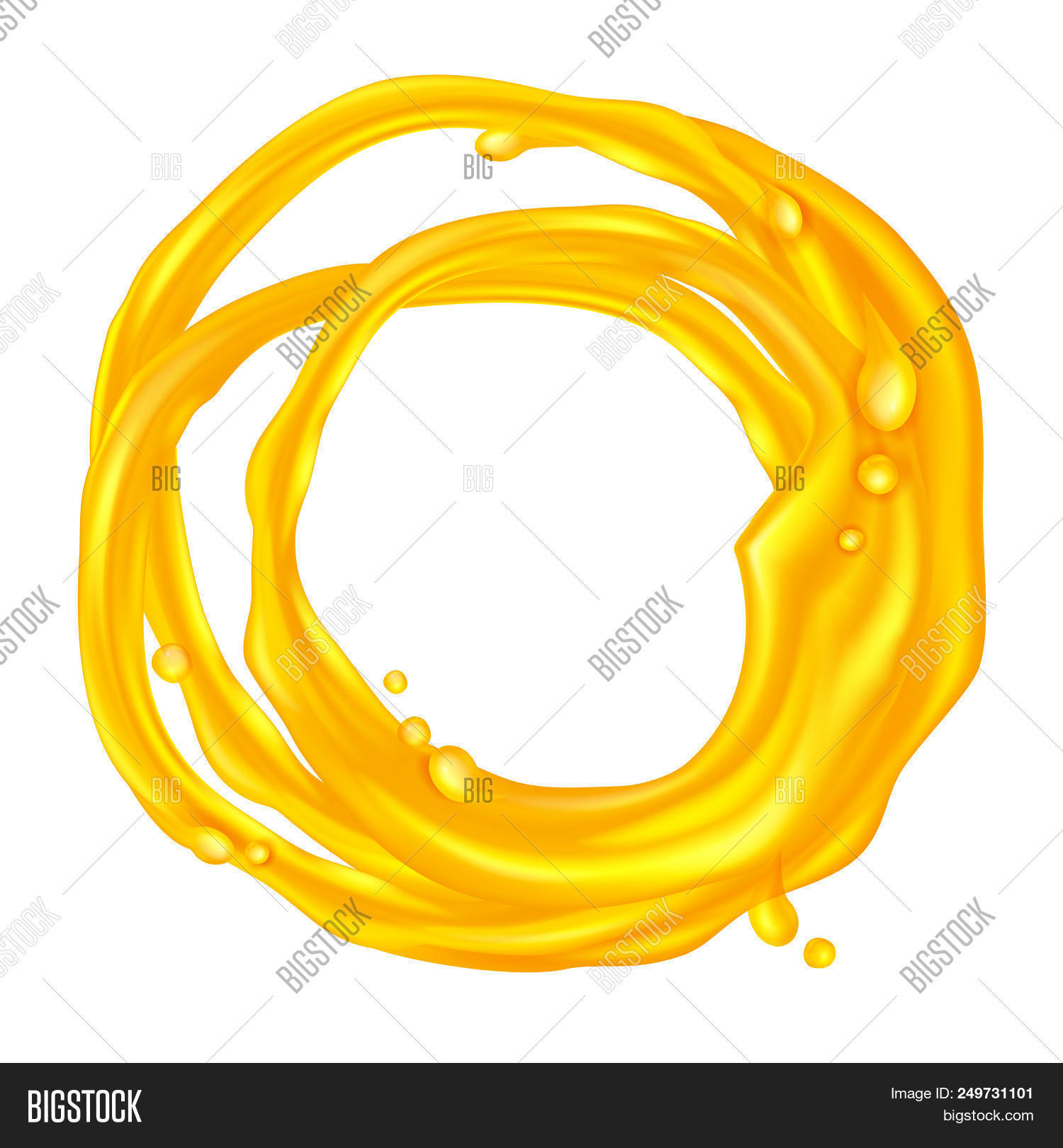 Juice Frame. Orange Image & Photo (Free Trial) | Bigstock