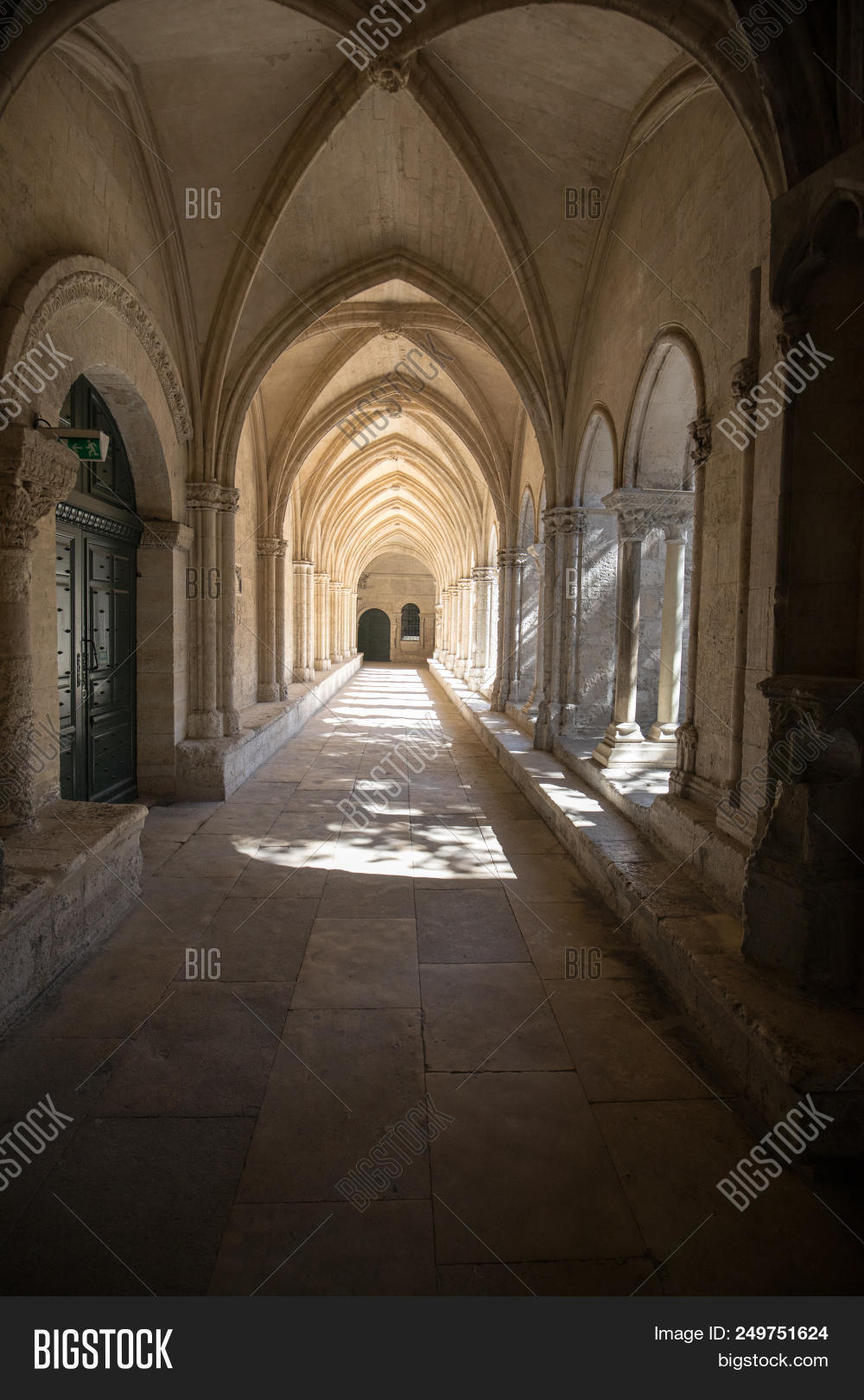Romanesque Cloisters Image & Photo (Free Trial) | Bigstock