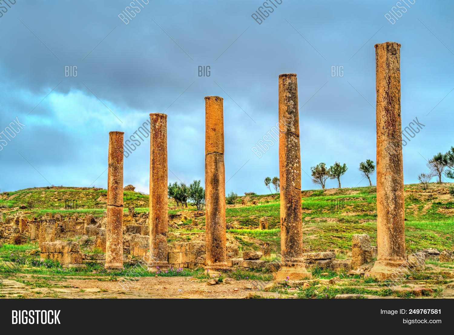 Timgad, Ruins Roman- Image & Photo (Free Trial) | Bigstock
