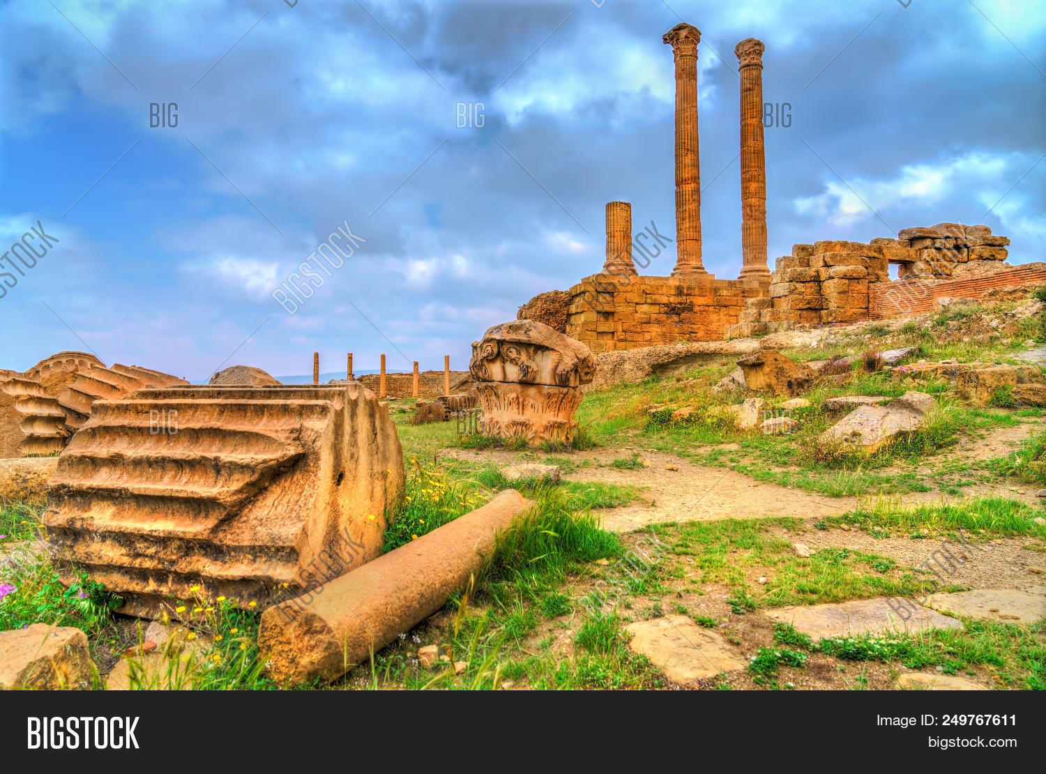 Timgad, Ruins Roman- Image & Photo (Free Trial) | Bigstock