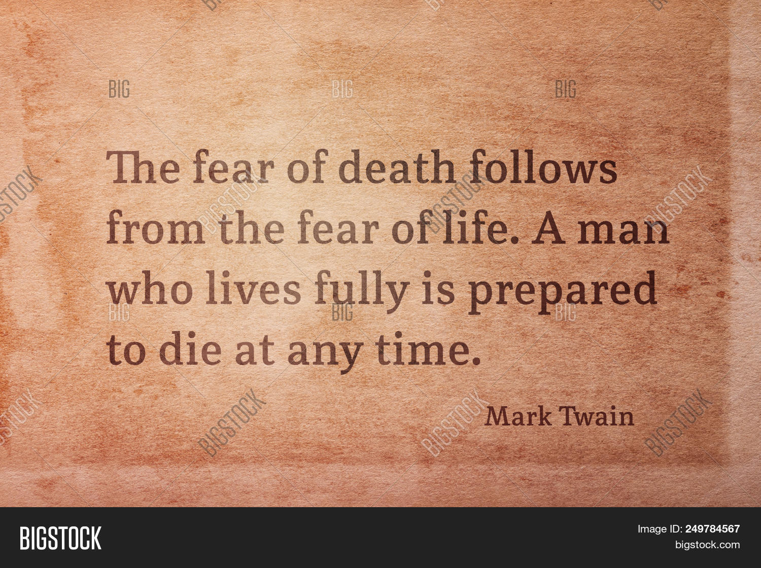 Fear Death Follows Image & Photo (Free Trial) | Bigstock